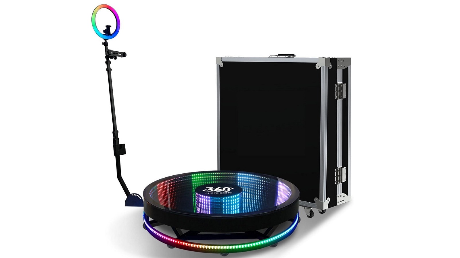 Platforma Video 360 Video Booth PRO 100cm, Sticla Securizata